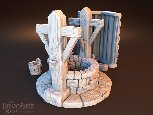 3D Printable Water Well – The Dragon's Rest